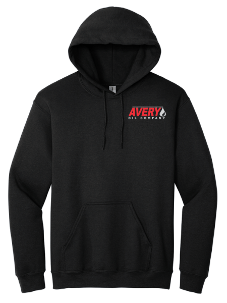 G18500 Men's Hooded Sweatshirt Avery Oil Company